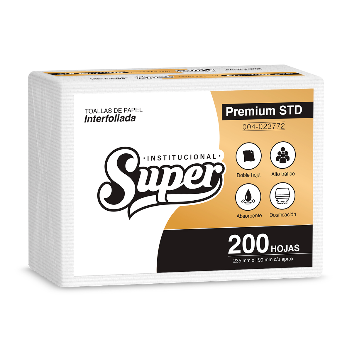Papel Toalla Super Premium STD doble hoja interfoliado – Macc – Her